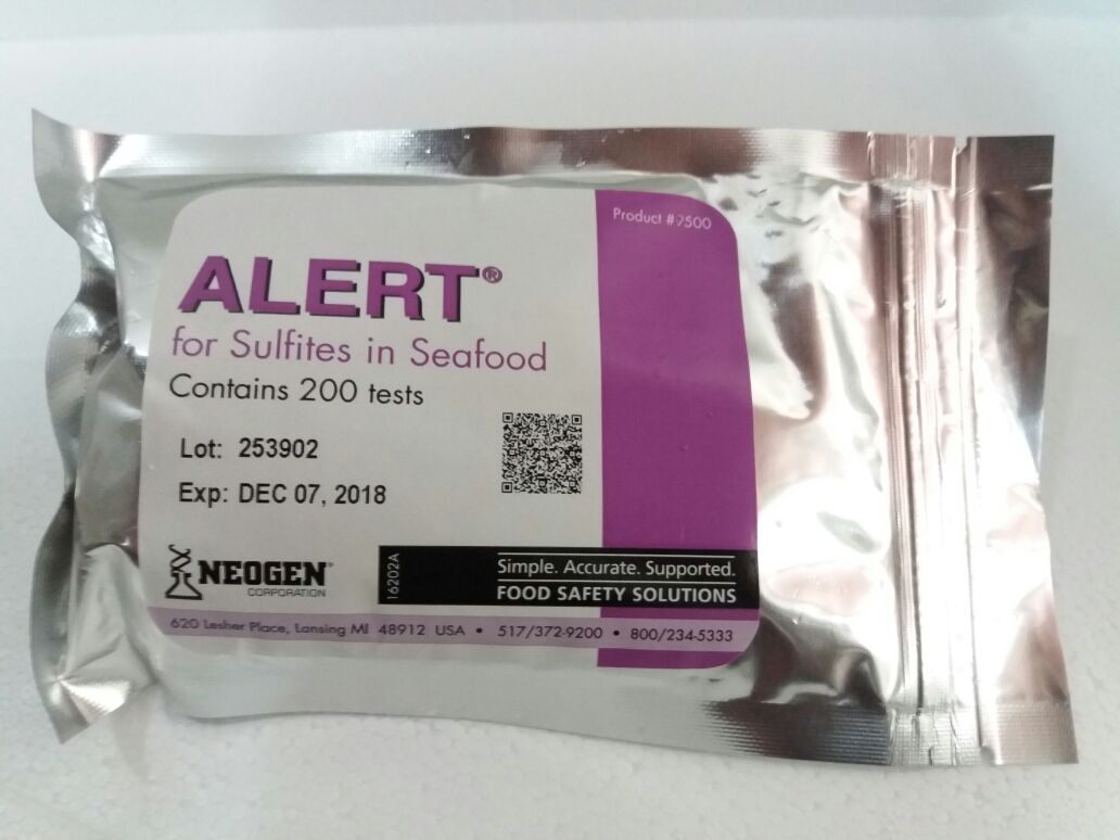 Alert Sulfite Test kit Udang hasil cepat dan tepat Neogen USA – PT ...