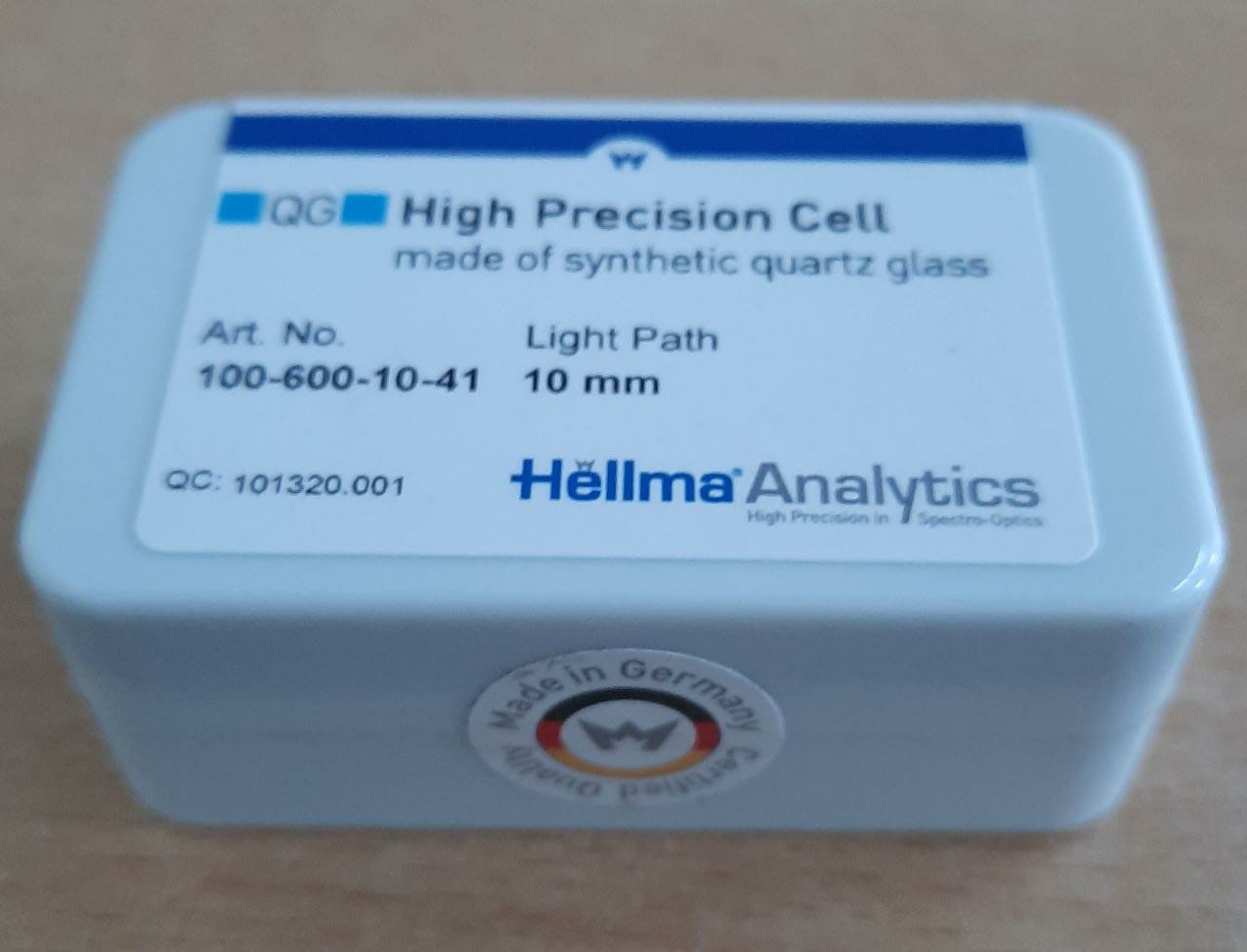 Quartz cell untuk cuvette UV/Vis spectrophometer Hellma Analytics made ...